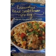 Trader Joe's Chickenless Riced Cauliflower Stir Fry: Calories, Nutrition Analysis & More | Fooducate