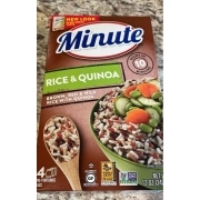 Minute Rice and Quinoa, Brown, Red and Wild: Calories, Nutrition ...