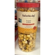Favorite Day Popcorn, Butter Toffee: Calories, Nutrition Analysis ...