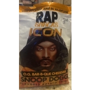 Icon Rap Snacks, Potato Chips, Snoop Dogg, O.G. Bar-B-Que Cheddar ...