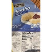 Best Choice Butter Biscuits, Jumbo: Calories, Nutrition Analysis & More ...