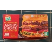 Don Lee Farms Beef Patties, Angus Choice: Calories, Nutrition Analysis ...
