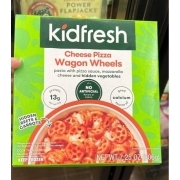 Kidfresh Wagon Wheels, Cheese Pizza, Pasta with Pizza Sauce: Calories ...