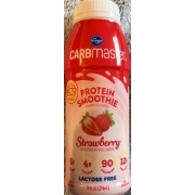 Kroger Protein Smoothie, Carbmaster, Strawberry: Calories, Nutrition ...