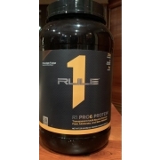 Rule 1 Protein Powder, R1, Pro6 Protein, Chocolate Fudge: Calories ...