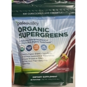 Paleovalley Dietary Supplement, Supergreens, Strawberry Lemonade ...