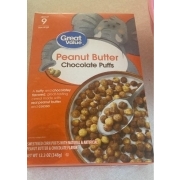 Great Value Corn Puffs, Peanut Butter, Chocolate: Calories, Nutrition ...