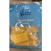 Good & Gather Gouda Snack Bars: Calories, Nutrition Analysis & More ...