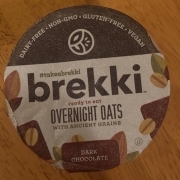 Brekki Overnight Oats with Ancient Grains, Dark Chocolate: Calories ...