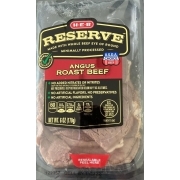 H-E-B Roast Beef, Reserve, Angus: Calories, Nutrition Analysis & More ...