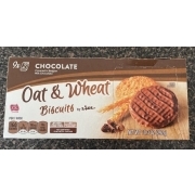 Lidl Biscuits, Oat & Wheat, Chocolate: Calories, Nutrition Analysis ...