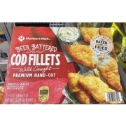 Member's Mark Cod Fillets, Beer Battered: Calories, Nutrition Analysis ...
