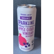 Trader Joe's Apple Cider Vinegar Beverage, Sparkling, Blueberry + Pomegranate, Organic: Calories ...