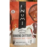 Numi Drinking Chocolate, Touch of Chili, Organic: Calories, Nutrition ...