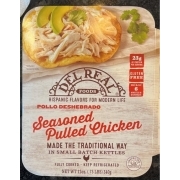 Del Real Foods Seasoned Pulled Chicken: Calories, Nutrition Analysis ...