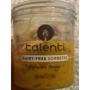 Talenti Sorbetto, Alphonso Mango: Calories, Nutrition Analysis & More ...