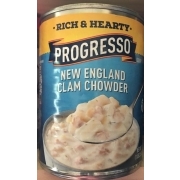 Progresso Rich & Hearty New England Clam Chowder: Calories, Nutrition ...