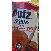 Utz Potato Chips, Kettle, Smokin' Sweet BBQ: Calories, Nutrition ...