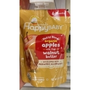 Happy Baby Apples, Nutty Blends, with 1tbsp Walnut Butter, Organic ...