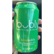 Bubly Sparkling Water, Lime Flavor: Calories, Nutrition Analysis & More ...