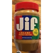 Jif Peanut Butter, Creamy: Calories, Nutrition Analysis & More | Fooducate