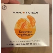Ideal Protein Water Enhancer, Powdered, Tangerine: Calories, Nutrition ...