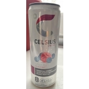 Celsius Sparkling Drink, Live Fit, Wild Berry: Calories, Nutrition ...