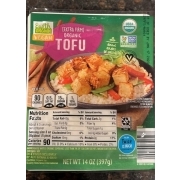 Earth Grown Tofu, Extra Firm, Organic: Calories, Nutrition Analysis ...