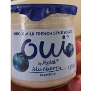 Oui Yogurt, French Style, Blueberry: Calories, Nutrition Analysis ...