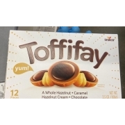 Toffifay Chocolate, Hazelnut, Caramel: Calories, Nutrition Analysis ...