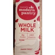 Marcel's Modern Pantry Milk, Pantry Fresh, Whole: Calories, Nutrition ...