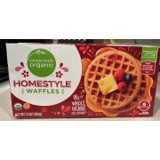 Simple Truth Organic Waffles, Homestyle: Calories, Nutrition Analysis ...
