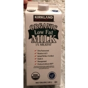 Kirkland Signature Milk, 1% Milkfat, Organic: Calories, Nutrition ...