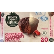 Veggies Made Great Muffins, Chocolate Raspberry, Keto: Calories ...
