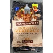 Kroger Homestyle Meatballs, Flame Broilled: Calories, Nutrition ...