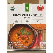 Auga Soup, Spicy Curry, Organic: Calories, Nutrition Analysis & More ...