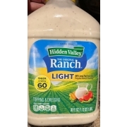 Hidden Valley Dressing, Light, Ranch: Calories, Nutrition Analysis ...