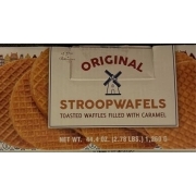 Overseas Food Trading Waffles, Stroopwafels, Caramel: Calories ...