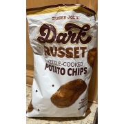 Trader Joe's Potato Chips, Dark Russet, Kettle Cooked: Calories ...