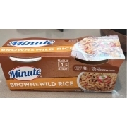 Minute Rice, Ready to Serve!, Brown & Wild: Calories, Nutrition ...