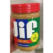 Jif Peanut Butter, Creamy: Calories, Nutrition Analysis & More | Fooducate