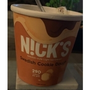 Nick's Light Ice Cream, Swedish-style, Swedish Cookie Dough: Calories ...