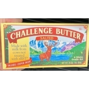 Challenge Butter Butter, Salted: Calories, Nutrition Analysis & More ...