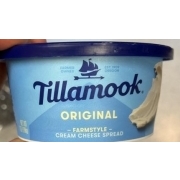 Tillamook Cream Cheese Spread, Farmstyle, Original: Calories, Nutrition ...