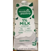 Marcel's Modern Pantry 1% Lowfat Milk, Pantry Fresh: Calories ...