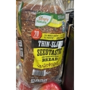 Simply Nature Bread, Seedtastic, Thin-Sliced: Calories, Nutrition ...