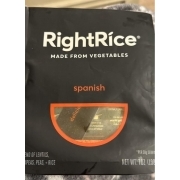 RightRice Rice Made From Vegetables, Spanish: Calories, Nutrition ...