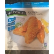 Gardein Fishless Fillet, Golden: Calories, Nutrition Analysis & More ...