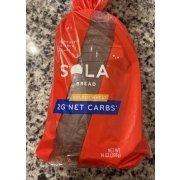 Sola Bread, Golden Wheat: Calories, Nutrition Analysis & More | Fooducate