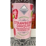 Clear American Sparkling Water, Sweetened, Strawberry Daiquiri: Calories, Nutrition Analysis ...